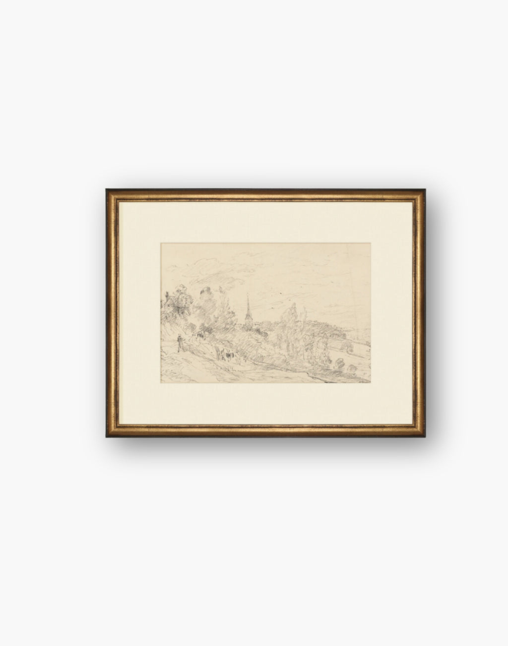 Countryside Drawing Print II – Boxwood Avenue Mercantile