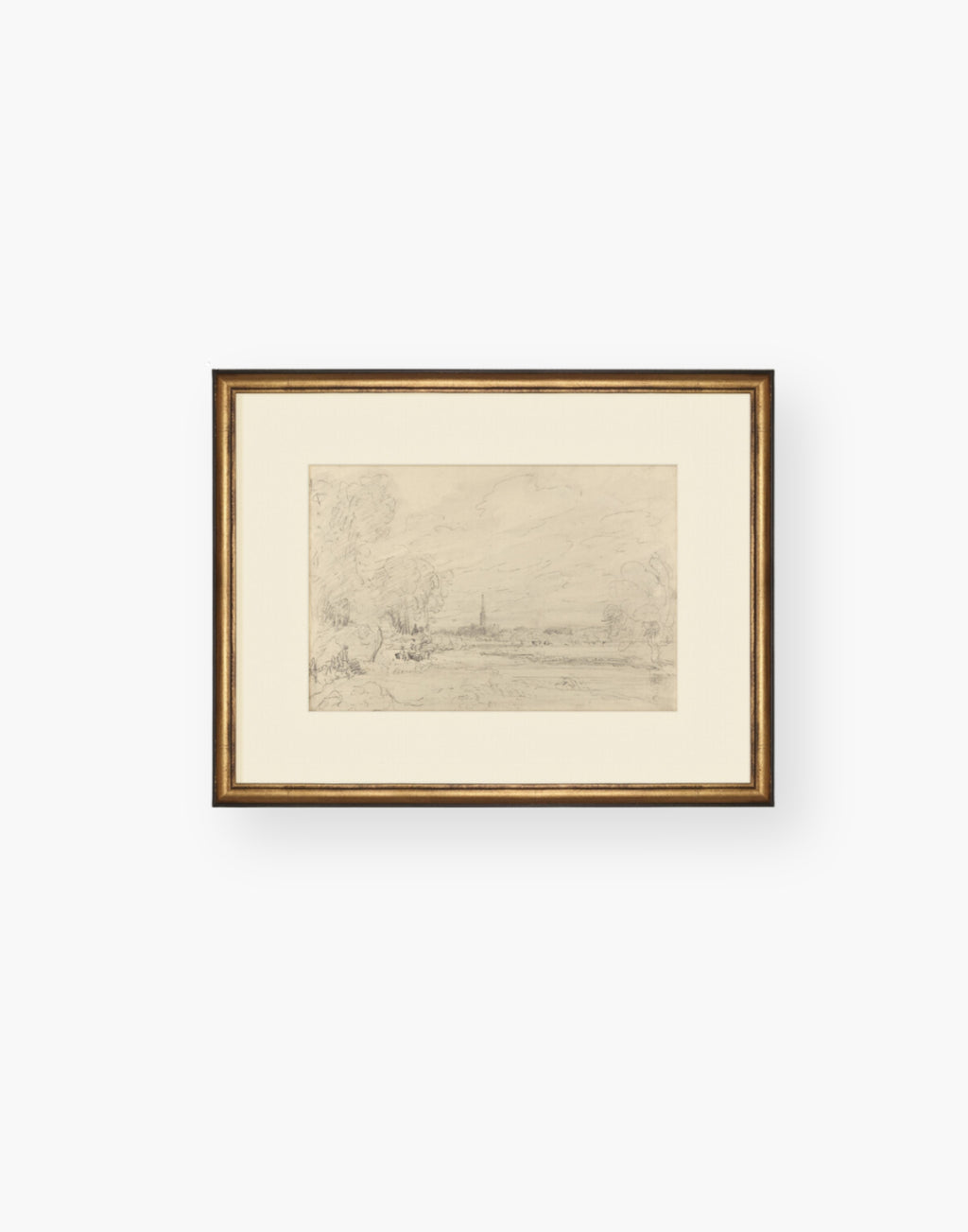 Countryside Drawing Print III – Boxwood Avenue Mercantile