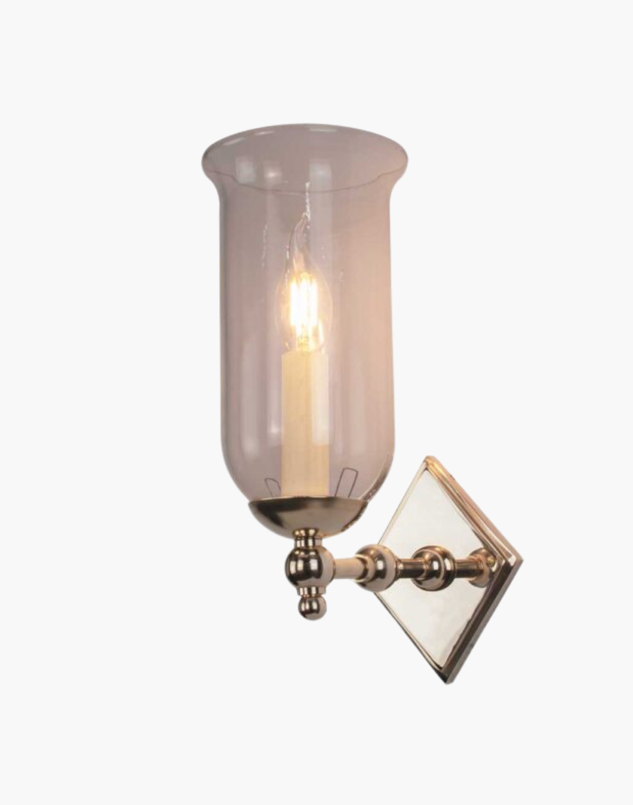 The Christina Storm Glass Wall Sconce | Single – Boxwood Avenue Mercantile